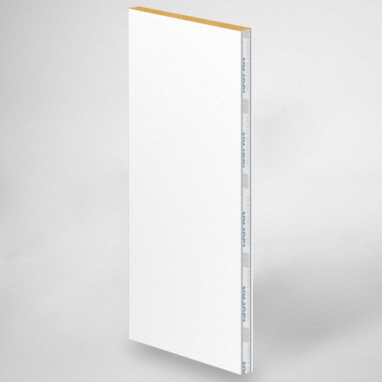 Polyester Coated Insulated Panels 6000mm Length. 1000mm Width. 80mm ...