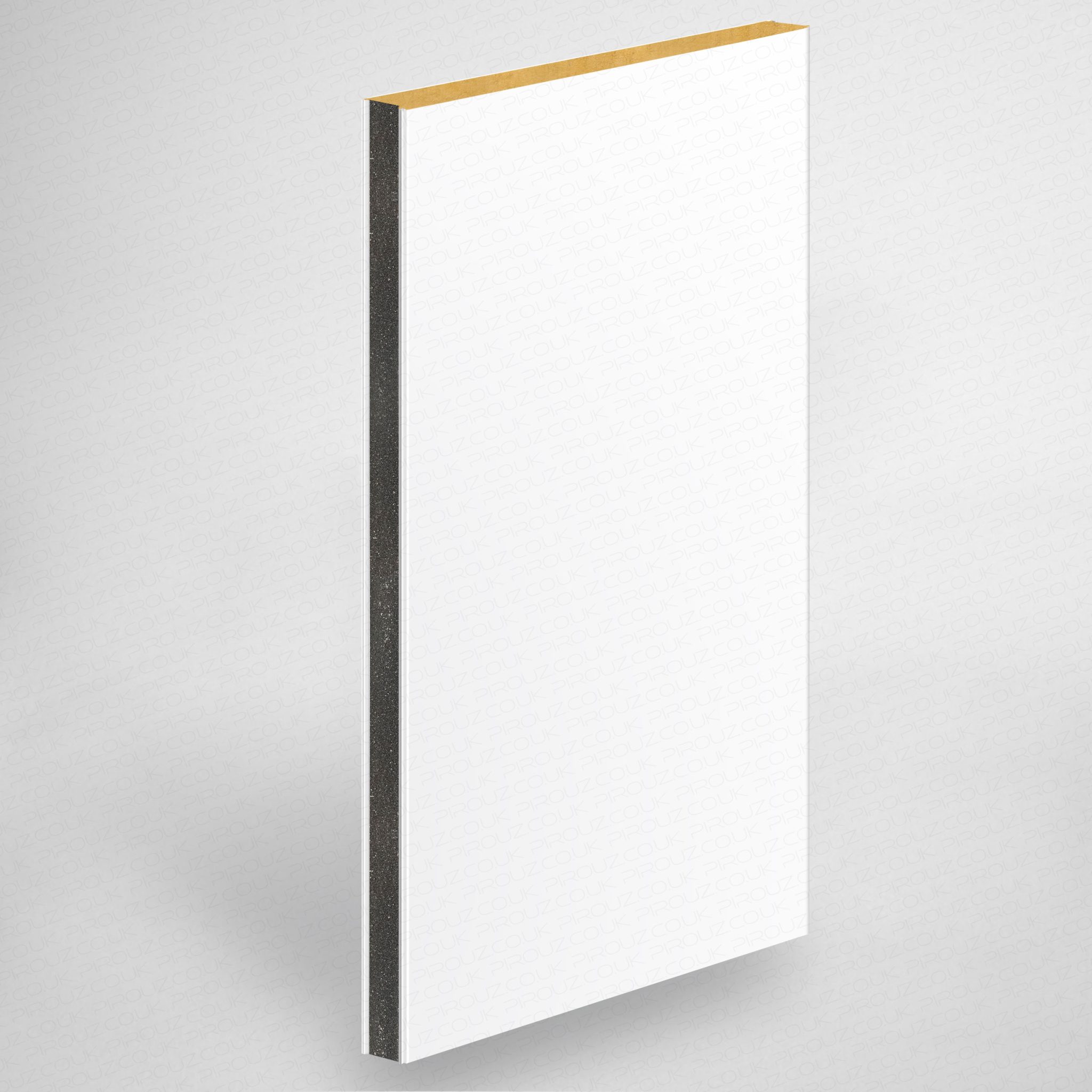 PVC Coated Insulated Panels 2400mm Length. 1150mm Width. 80mm Thickness ...