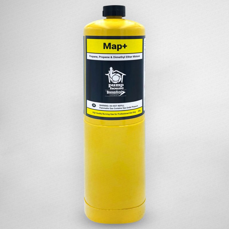 Map Gas Plus Cylinder – Yellow – 450 g – Pirouz Ltd.
