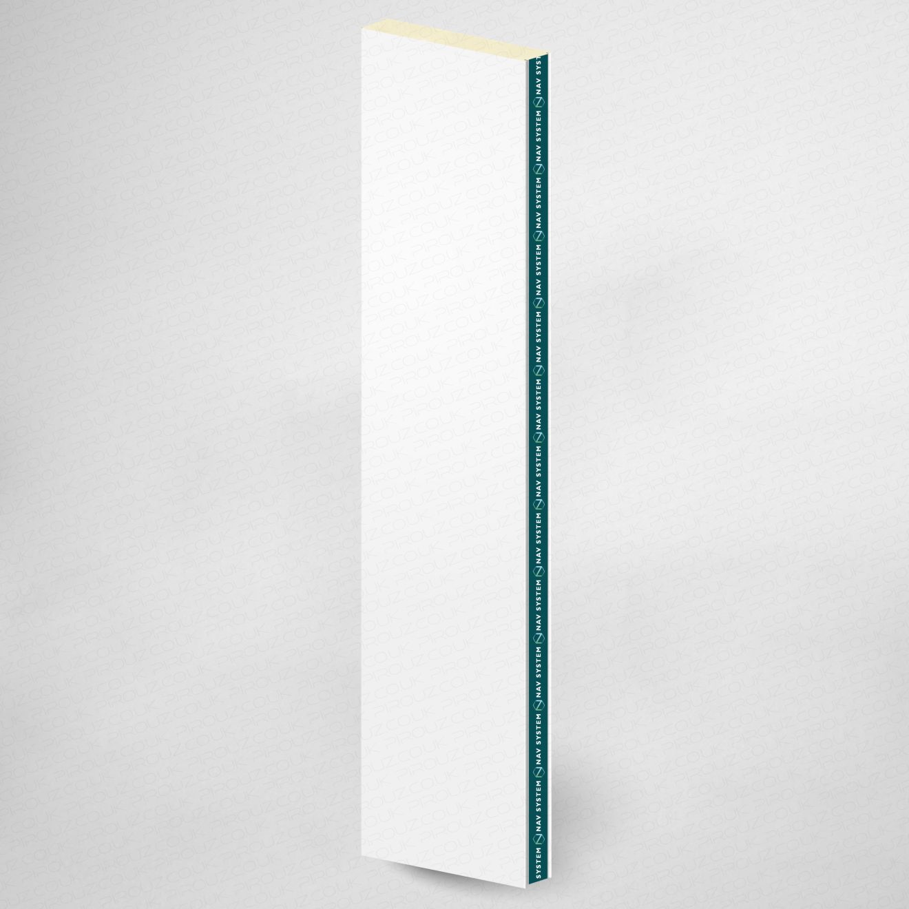 PVC Coated Insulated Panels 2200mm Length. 1150mm Width. 80mm Thickness ...