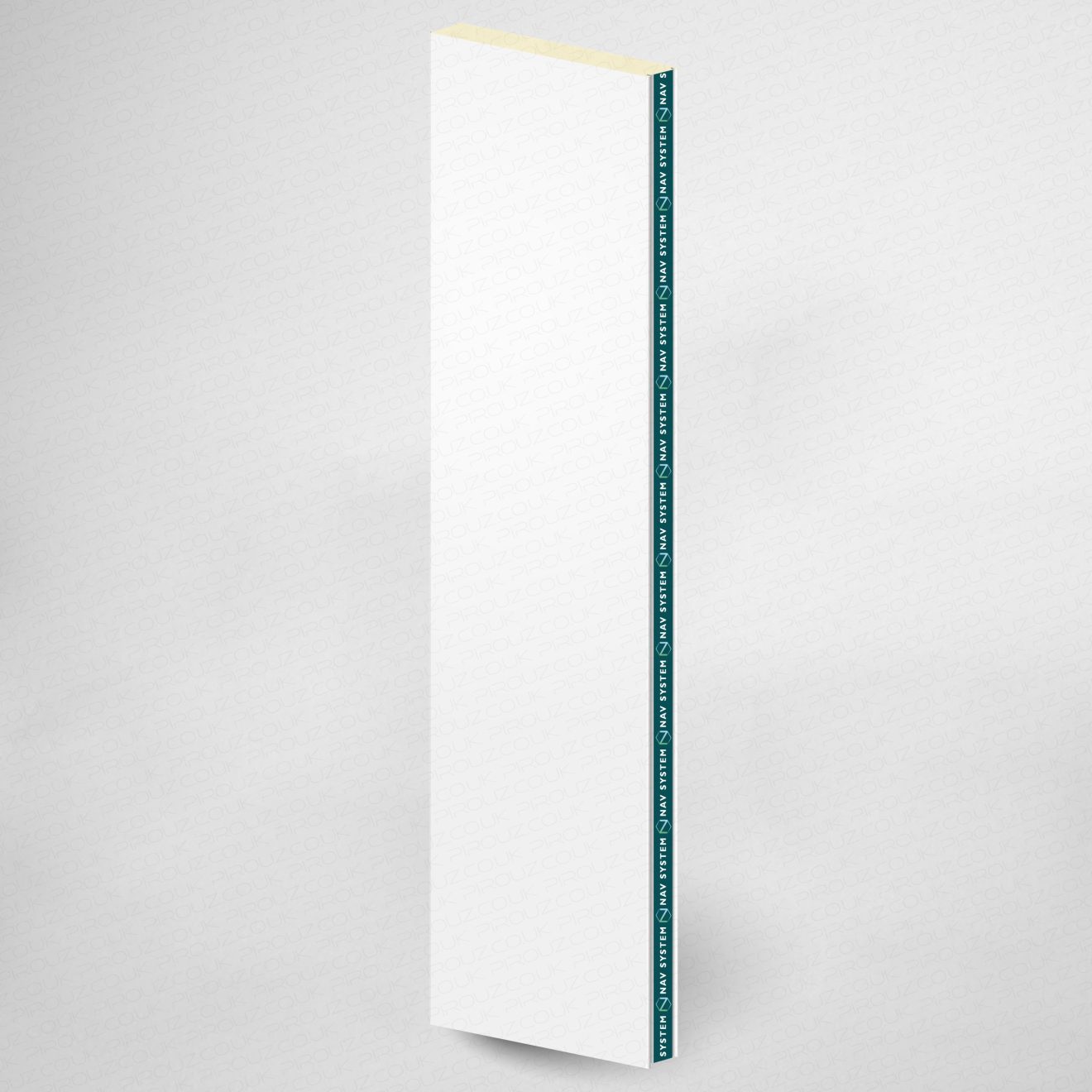 PVC Coated Insulated Panels 2200mm Length. 1150mm Width. 80mm Thickness ...