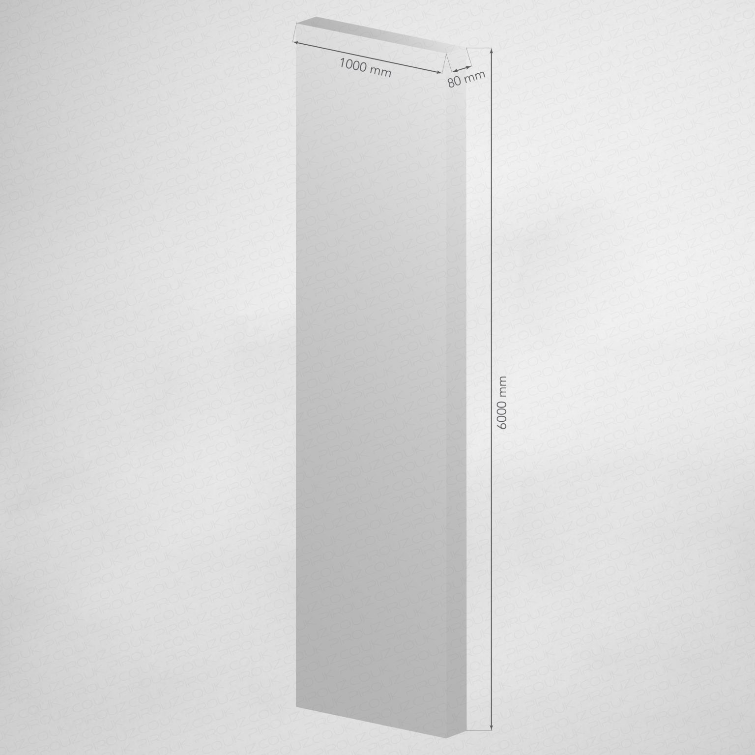 Polyester Coated Insulated Panels 6000mm Length. 1000mm Width. 80mm ...