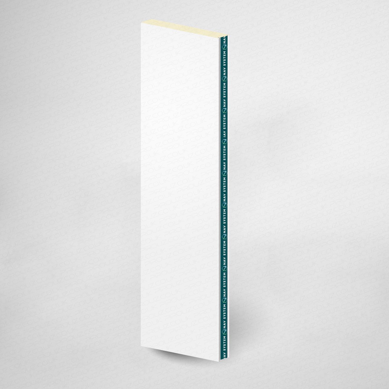 PVC Coated Insulated Panels 2200mm Length. 1150mm Width. 80mm Thickness ...