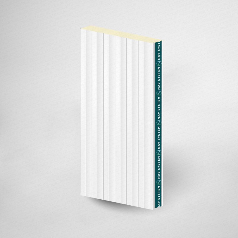 PVC Coated Insulated Panels 2200mm Length. 1150mm Width. 80mm Thickness ...